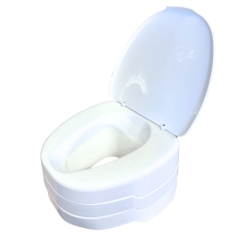 EZY FIT Raised Toilet Seat for Square Bowls | Adjustable Toilet Aid